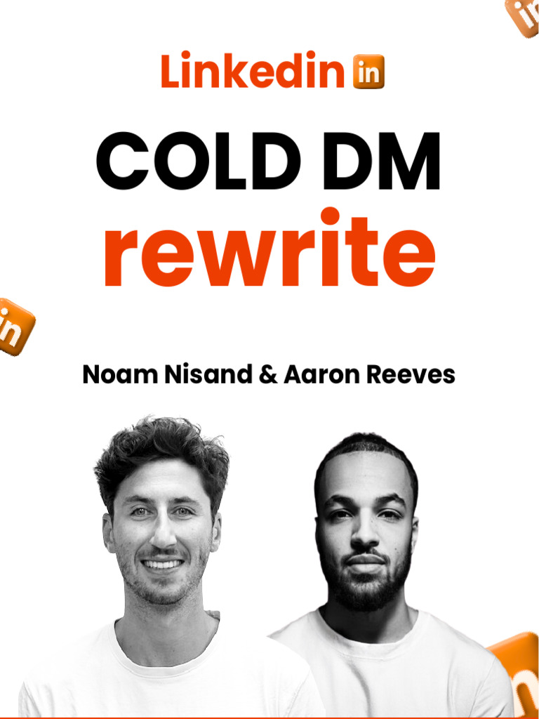 Cold DM Rewrite by Noam (Social Selling) | PDF