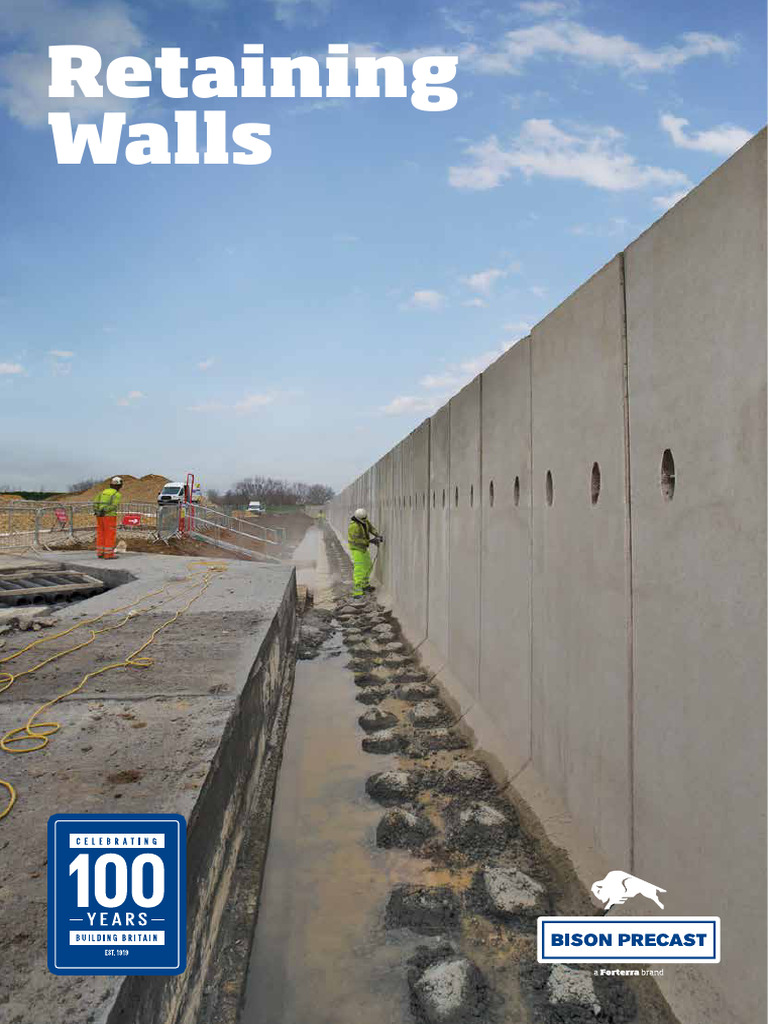 Bison Retaining Walls Brochure | PDF | Concrete | Building Engineering
