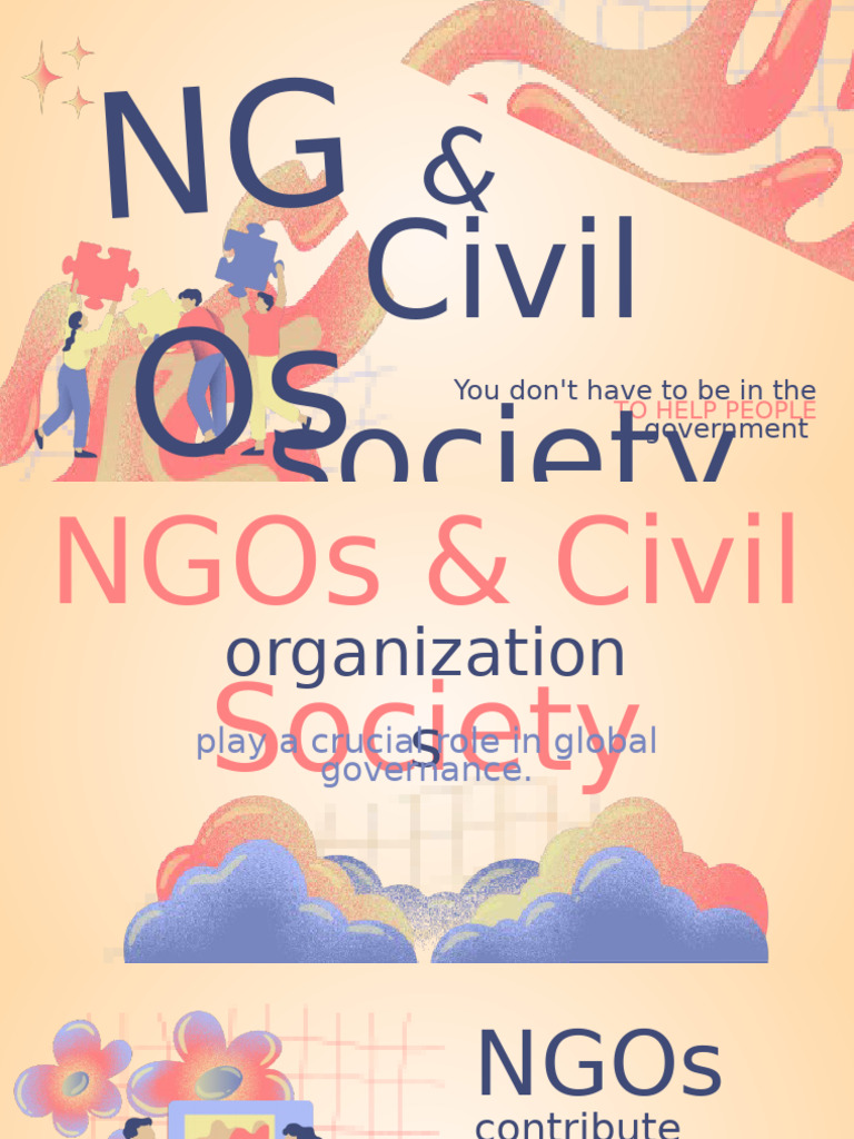 Role of NGOs in Global Governance | PDF | Non Governmental Organization ...