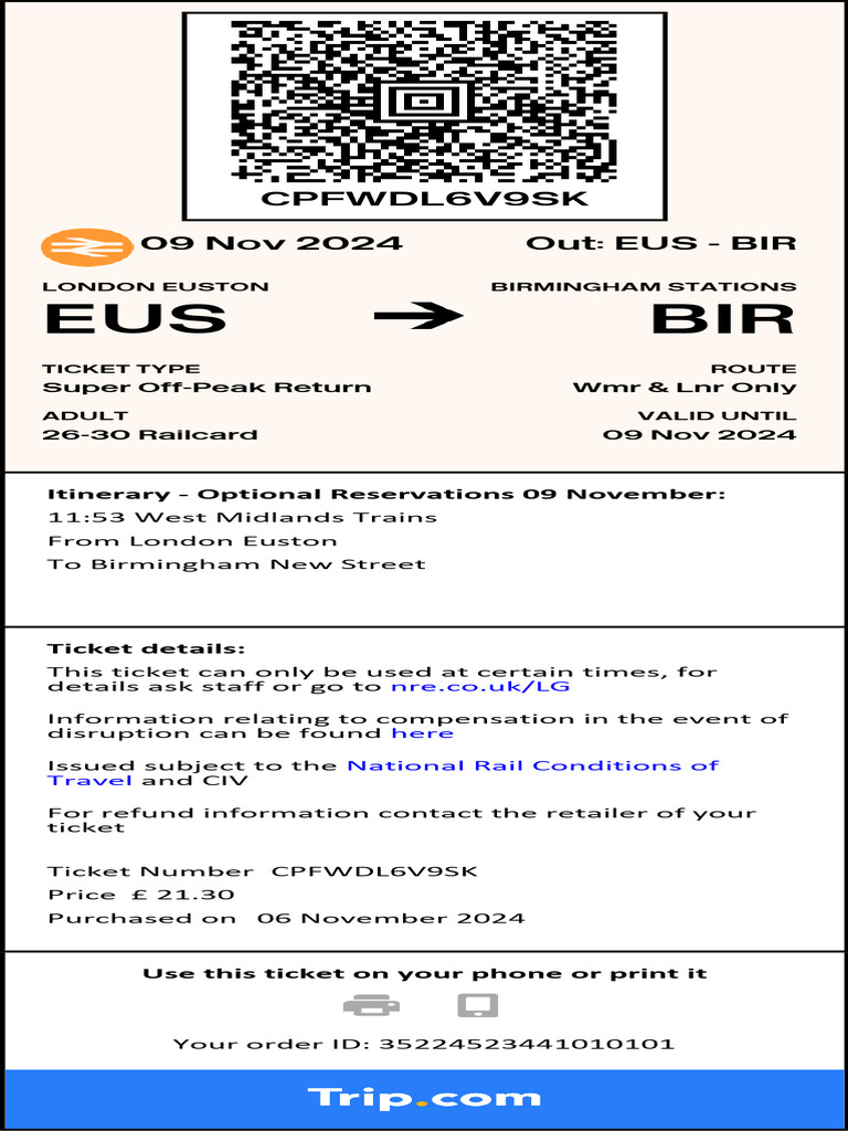 E Ticket | PDF