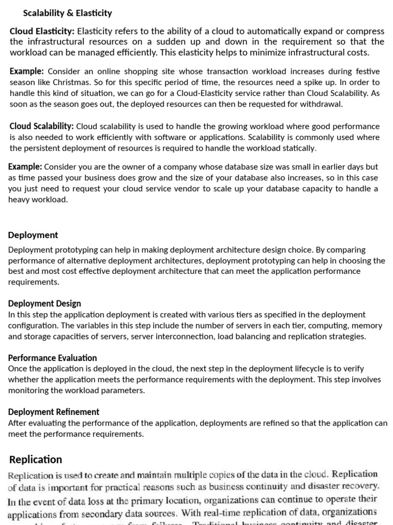 Scalability & Elasticity | PDF | Computer Network | Scalability