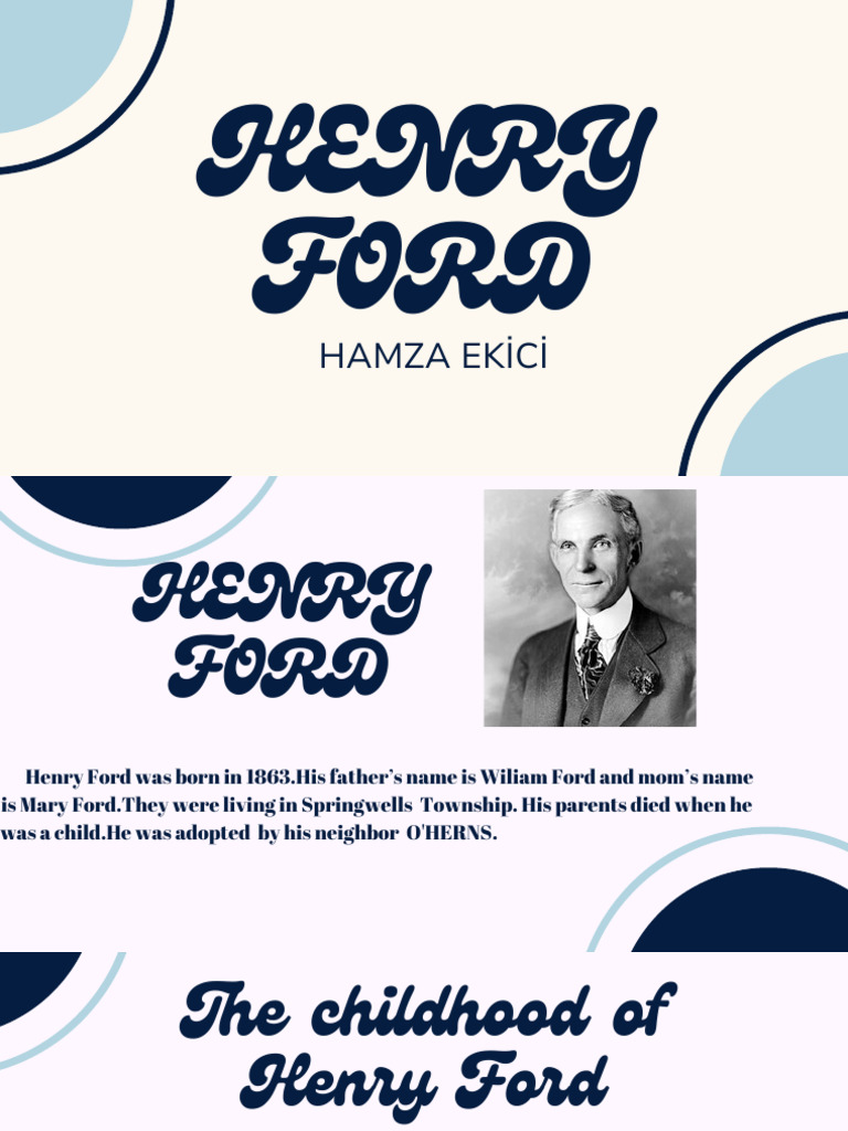 Henry Ford | PDF