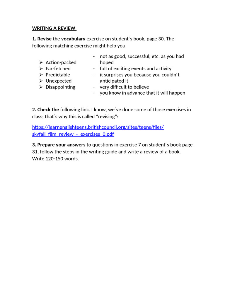 Writing A Review of A Book | PDF