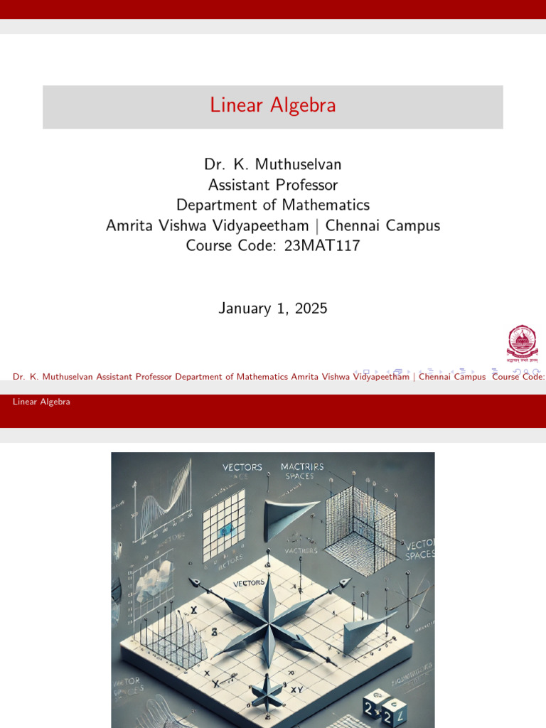 DOC-20250101-WA0023. | PDF | Vector Space | Linear Map