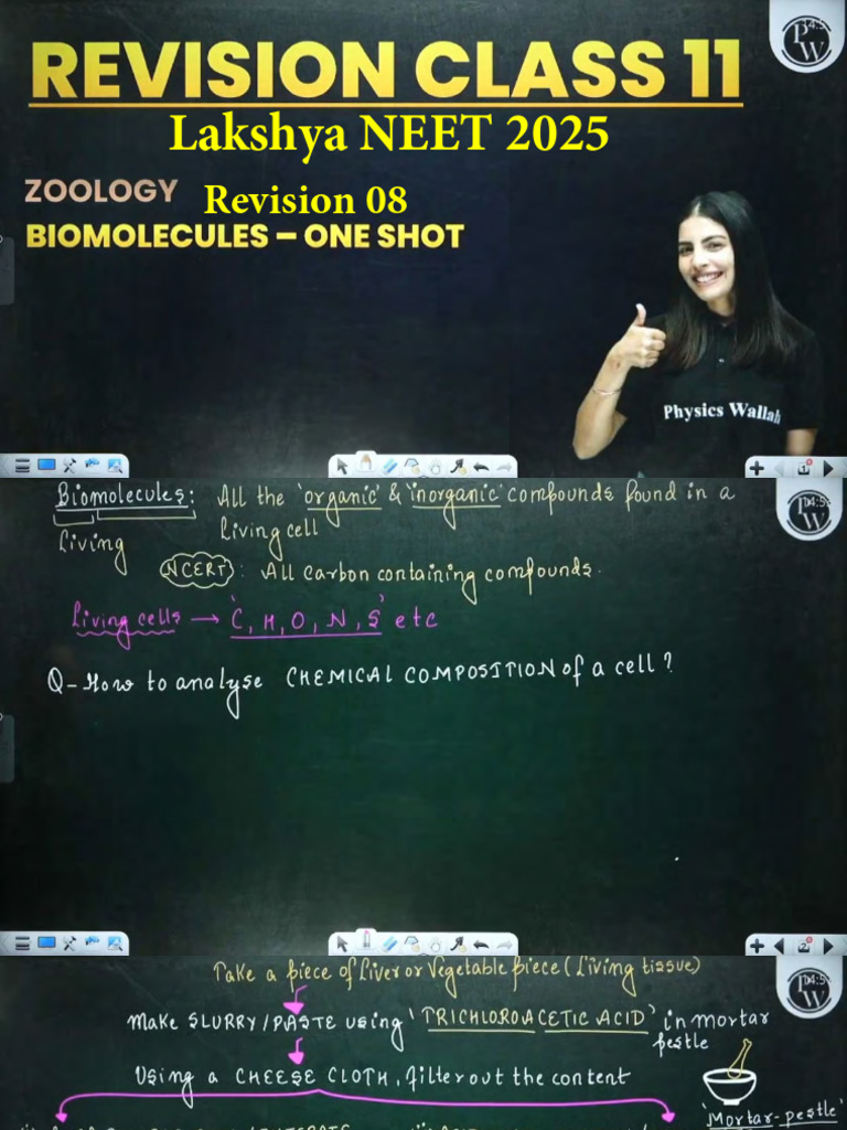 Lakshya NEET 2025: Revision 08 | PDF