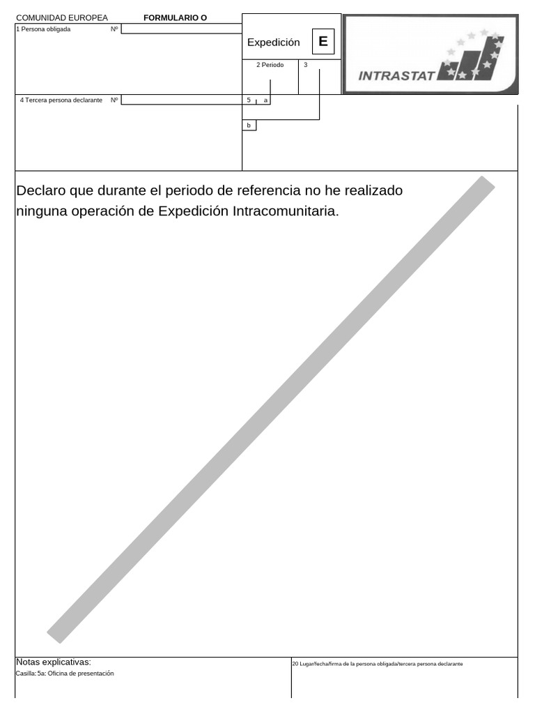 Intrastat - Plantilla Gaci | PDF