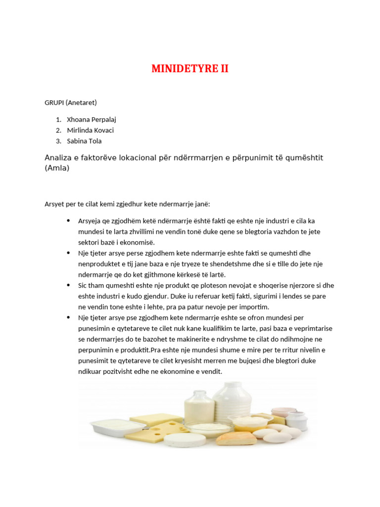 Minidetyre 2 Gjeo Industriale | PDF