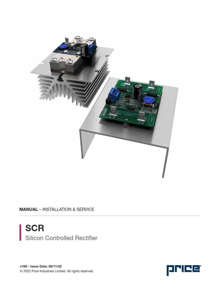 SCR Installation Guide | PDF | Rectifier | Modulation