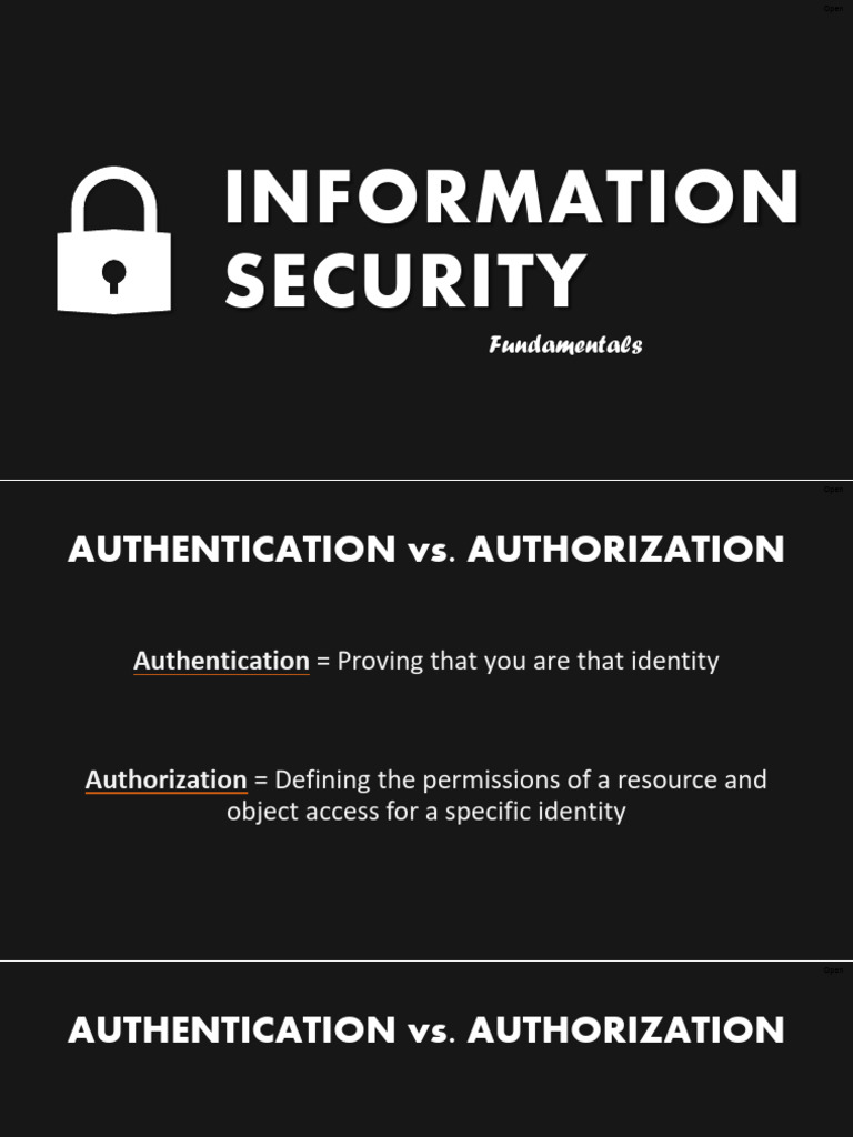 Authentication vs. Authorization Explained | PDF