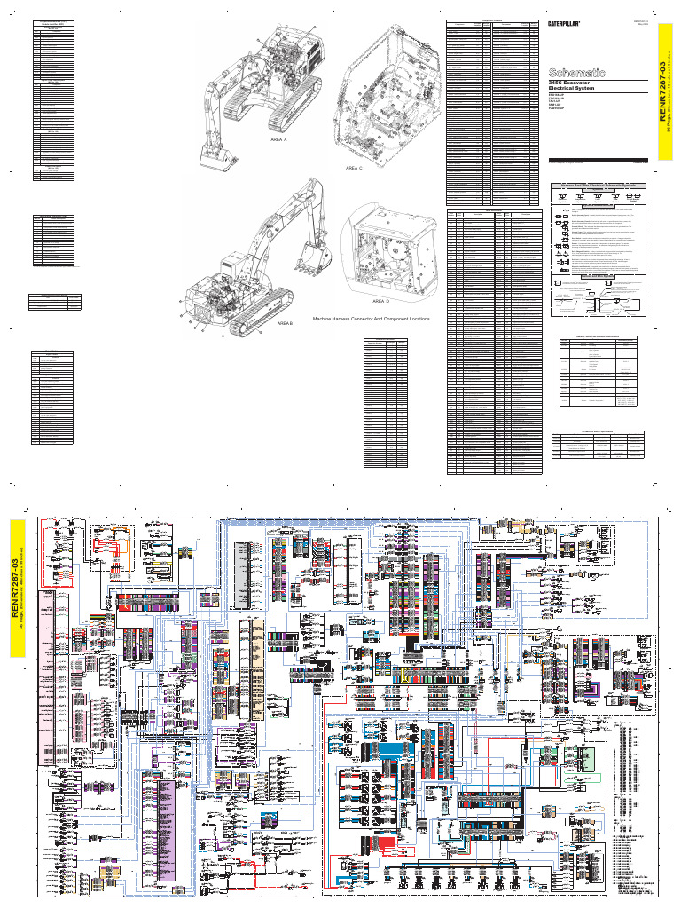 Plano Eléctrico 345C | PDF | Relay | Diode