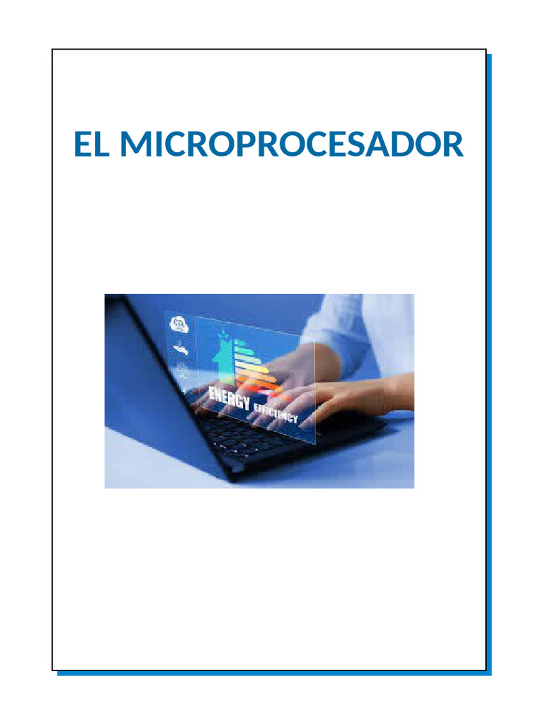 Trabajo Final Del Trimestre | PDF | Microprocesador | Electrónica