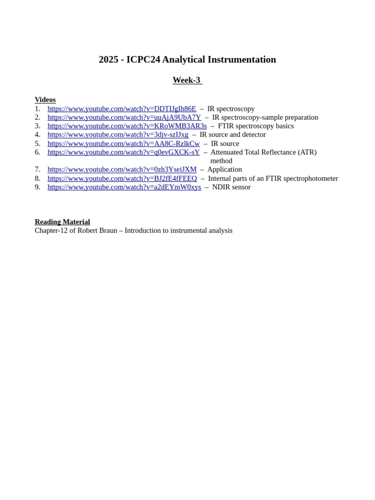 Week-3 Course Material | PDF