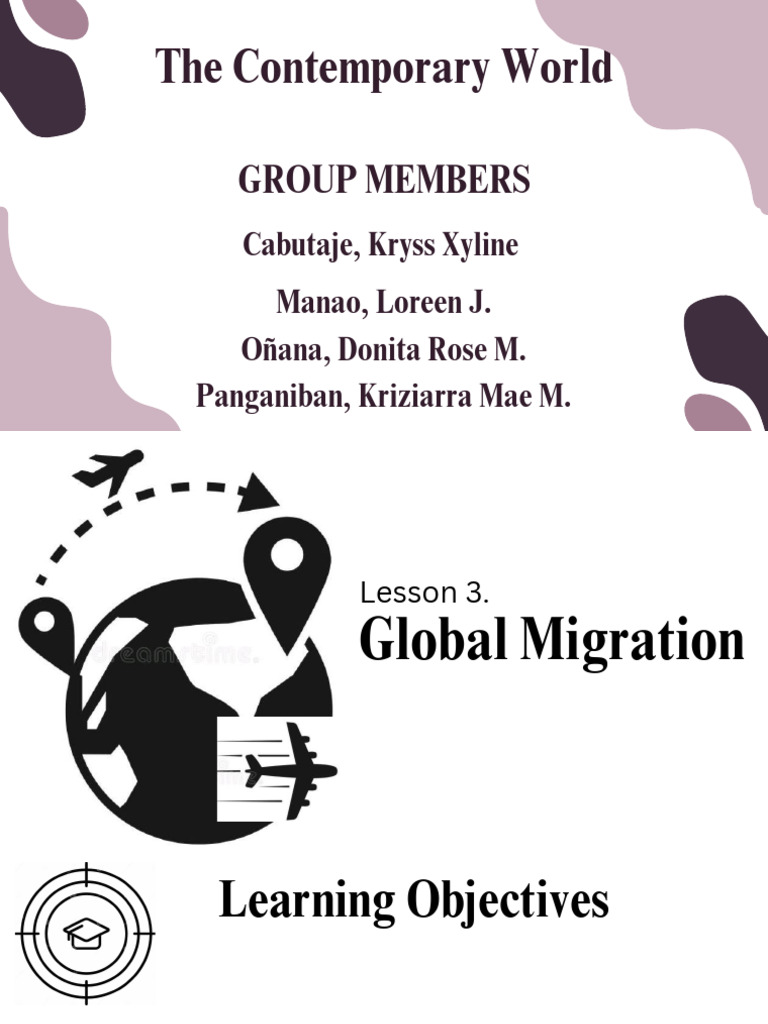 Global Migration Presentation | PDF | Human Migration | Economies