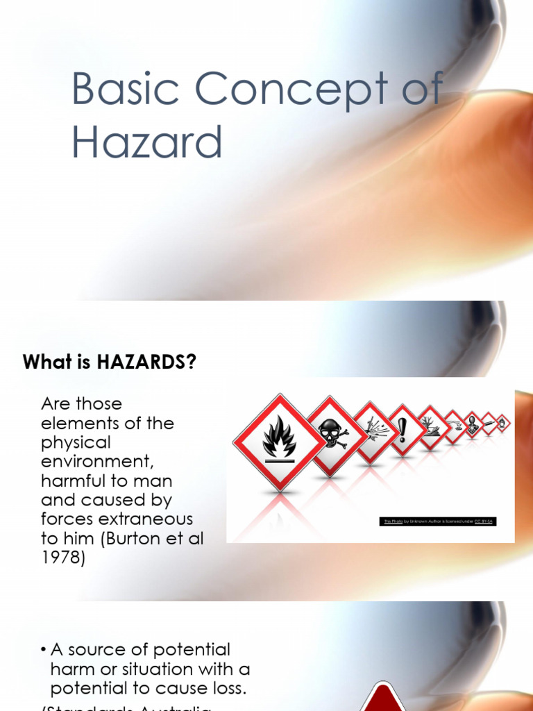 Basic Concept of Hazard | PDF | Hazards | Rain
