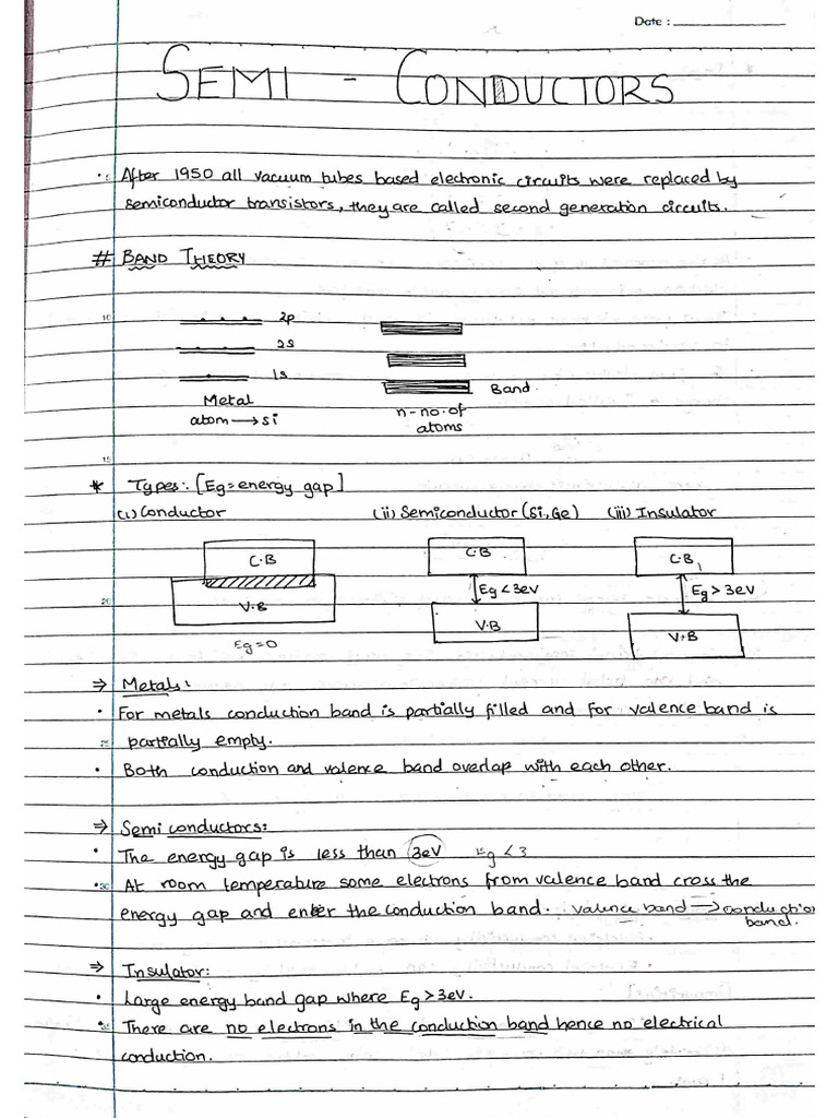 Semiconductors | PDF