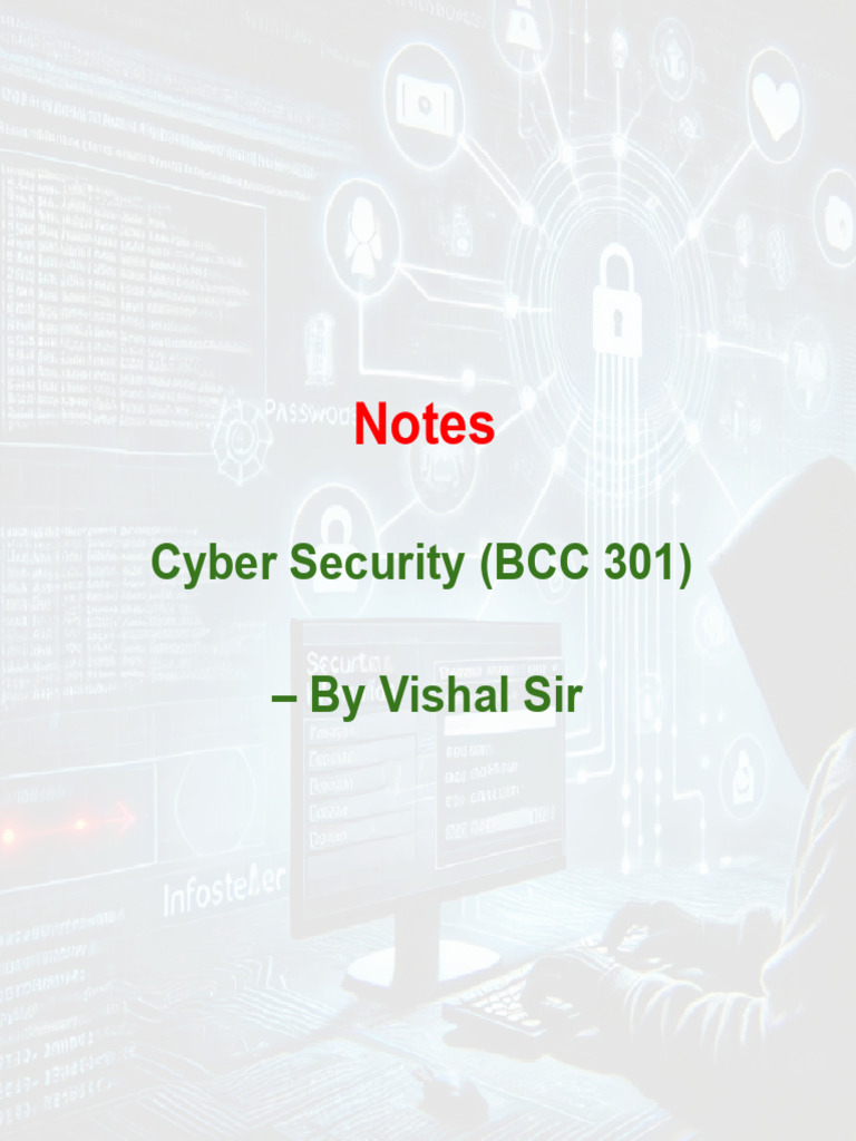 Cyber Security Unit 5 Notes | PDF | Computer Security | Security