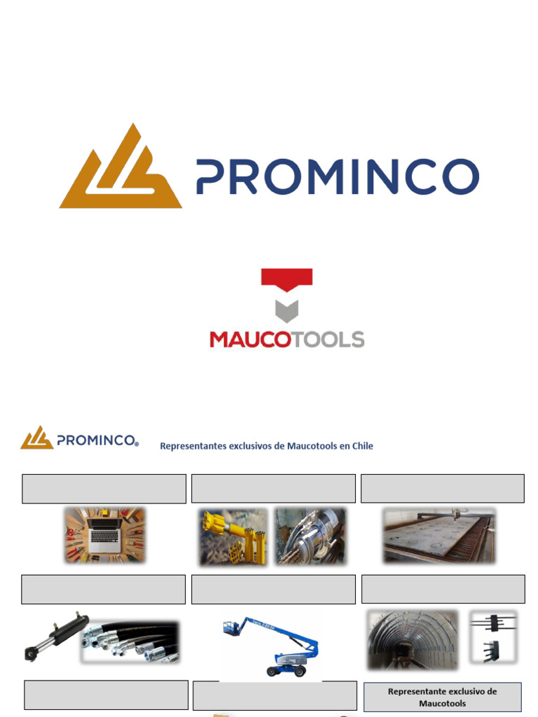 Presentacion Prominco Maucotools 2025... | PDF | Sector secundario de la economía