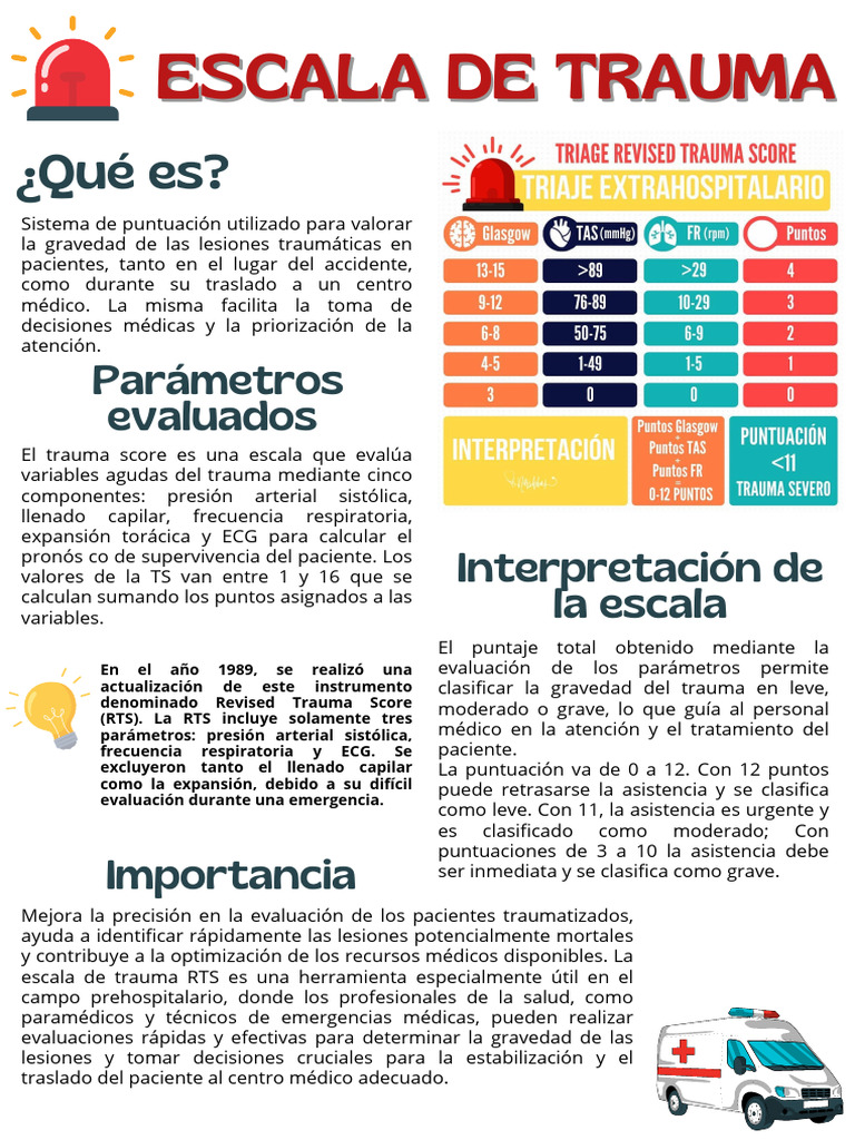 Escala de Trauma - 20250106 - 225140 - 0000 | PDF | Enfermedades y ...