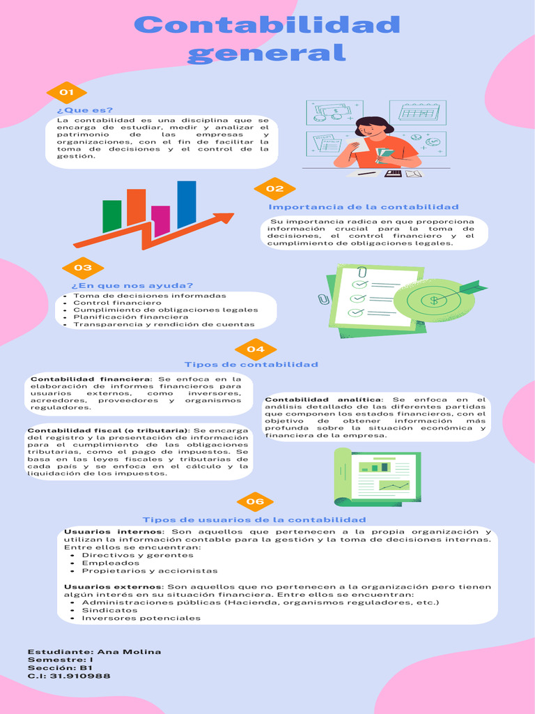Infografía Contabilidad General | PDF | Contabilidad | Business