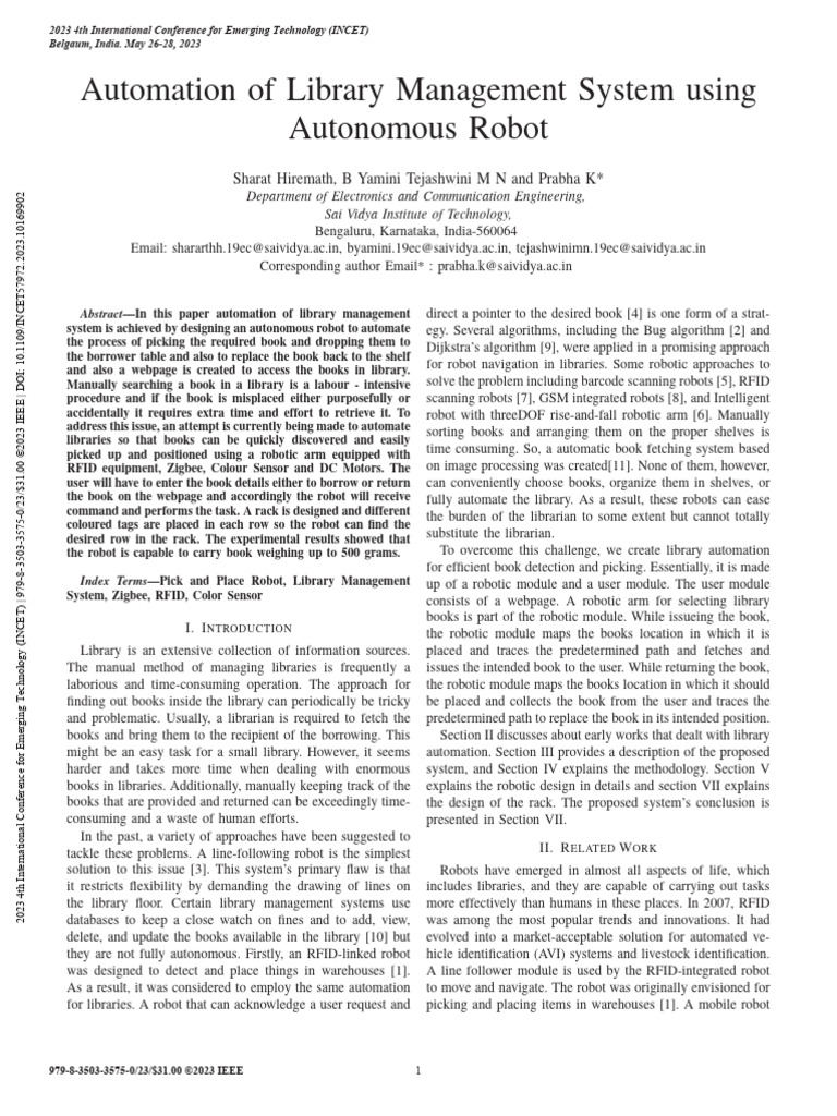 Automation_of_Library_Management_System_using_Autonomous_Robot | PDF ...