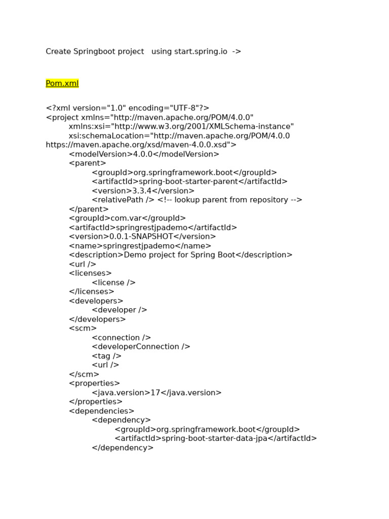RestJpaGuide | PDF | Databases | Software