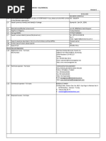 Baltic Exchange Questionnaire | PDF