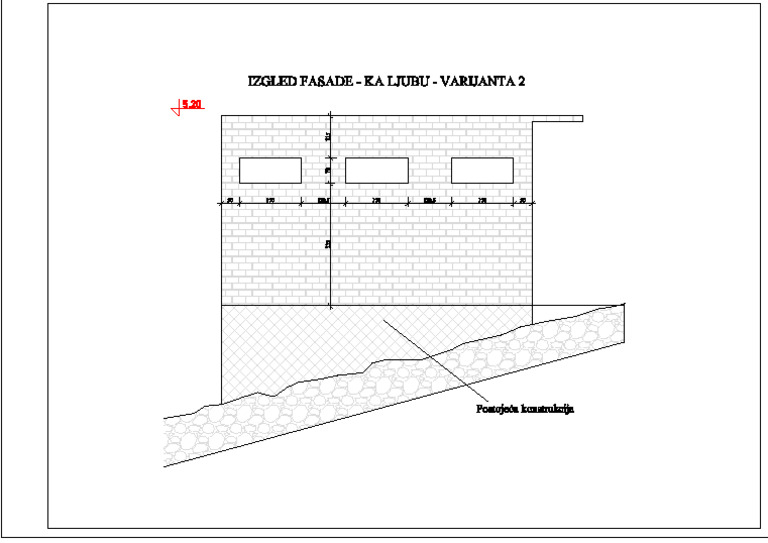 Izgled Fasade Bočne - V2 | PDF