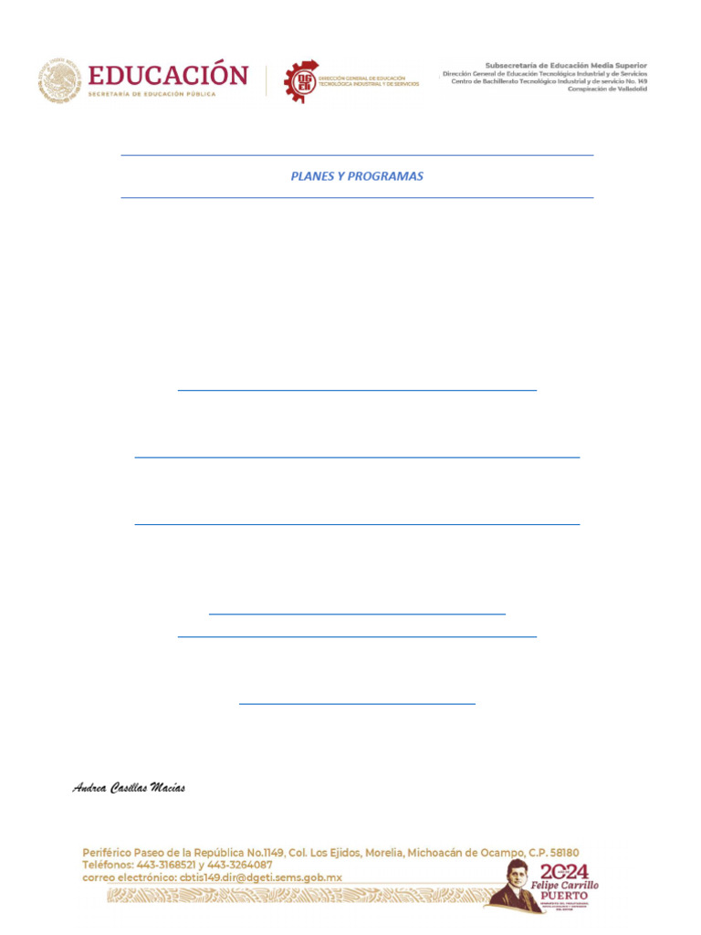 Link Programas | PDF