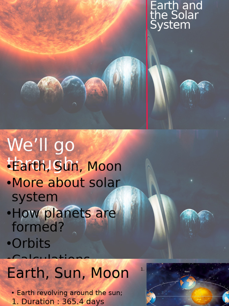 Understanding Earth and the Solar System | PDF