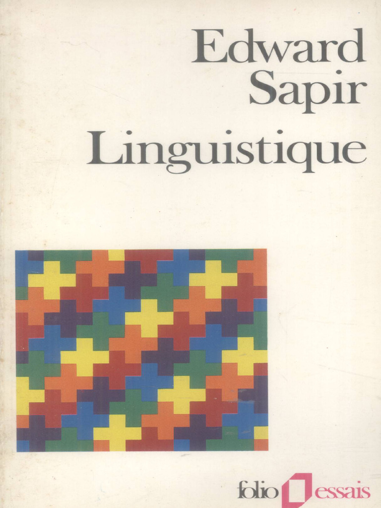 Edward Sapir-Linguistique-Jericho | PDF