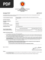 LACEY ACT Form 2022 | PDF | Percentage