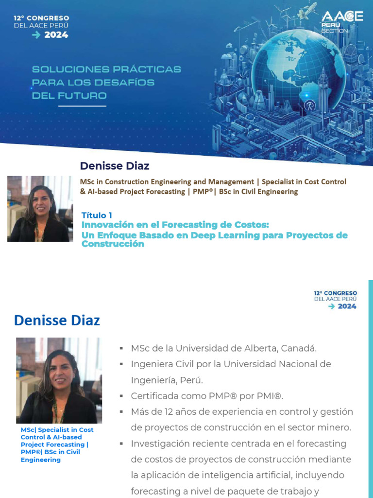 Denisse Diaz - Innovación en El Forecasting de Costos | PDF | Software ...
