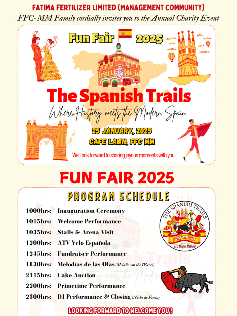 Spanish Trails Charity Event 2025 | PDF