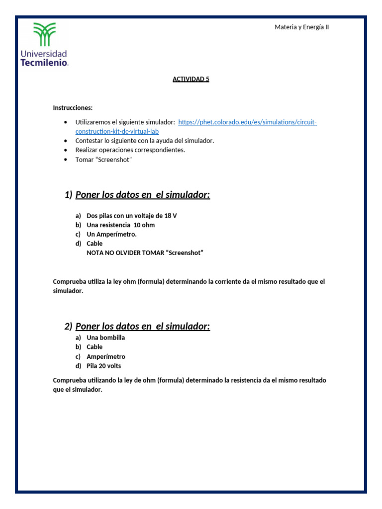 Actividad 5 | PDF