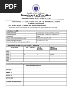 DLL Matatag - Science 7 Q1 W1 | PDF | Conceptual Model | Atoms