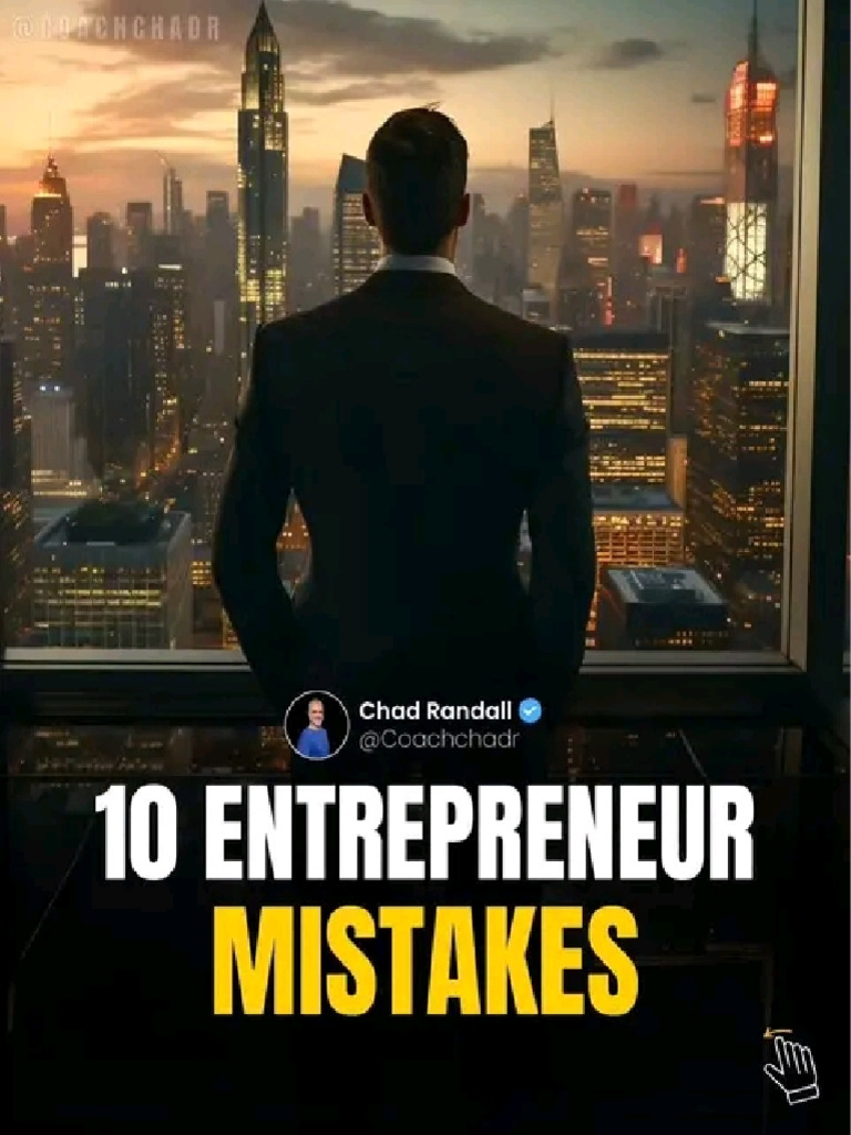 10 Entrepreneur Mistakes | PDF