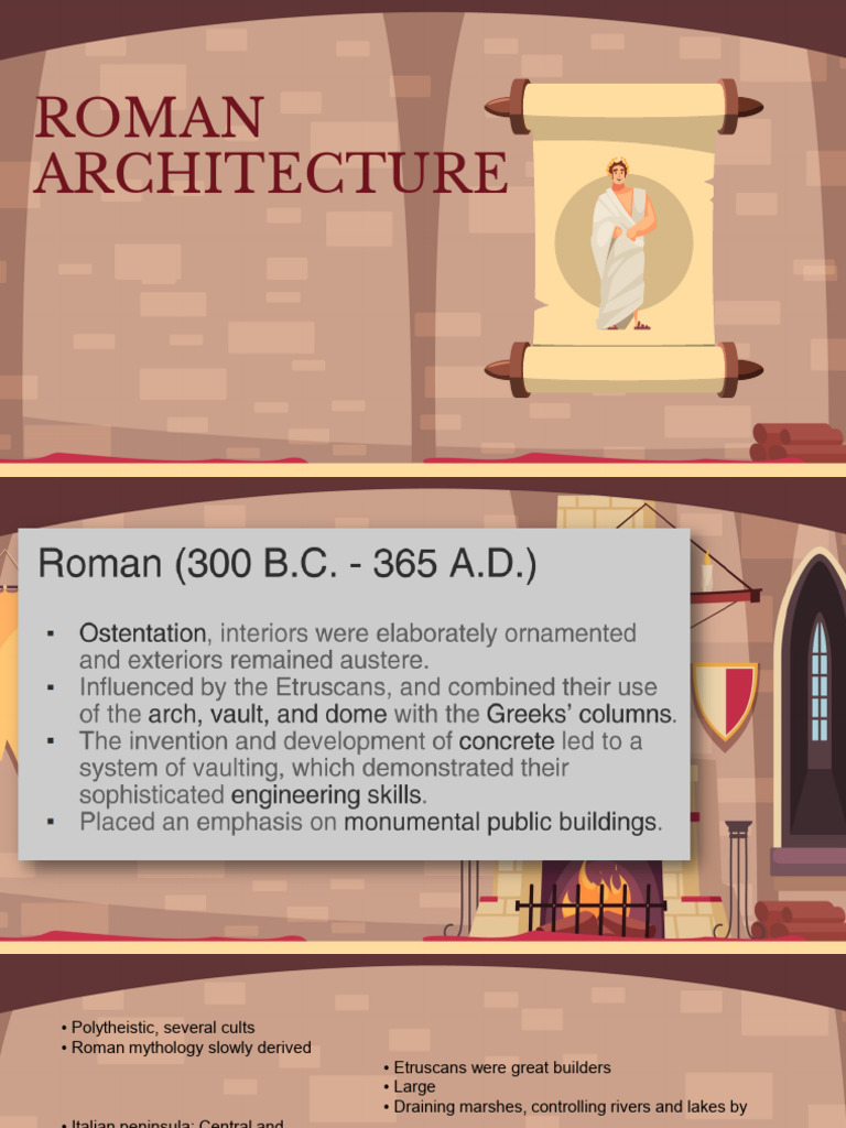 2024 Jan1 11A3 Powerpoint Roman Architecture | PDF