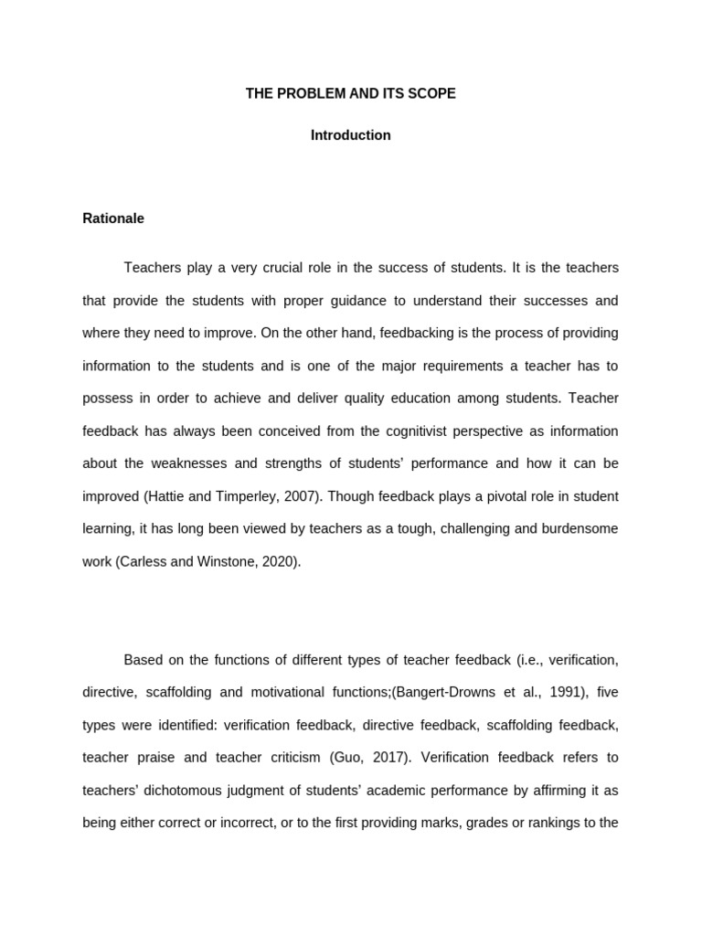 Rationale | PDF | Motivational | Motivation