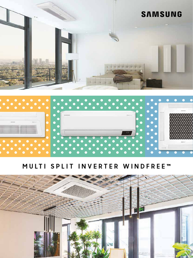 Catálogo Completo Multi Split - FJM | PDF