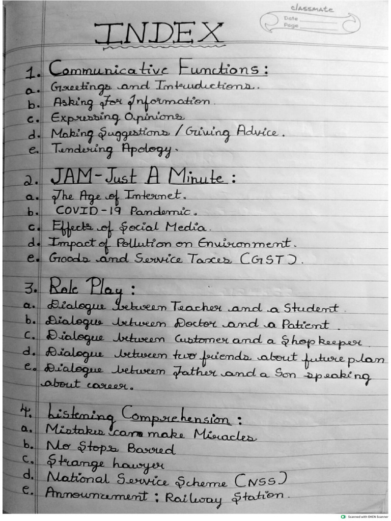 English Practical Record | PDF