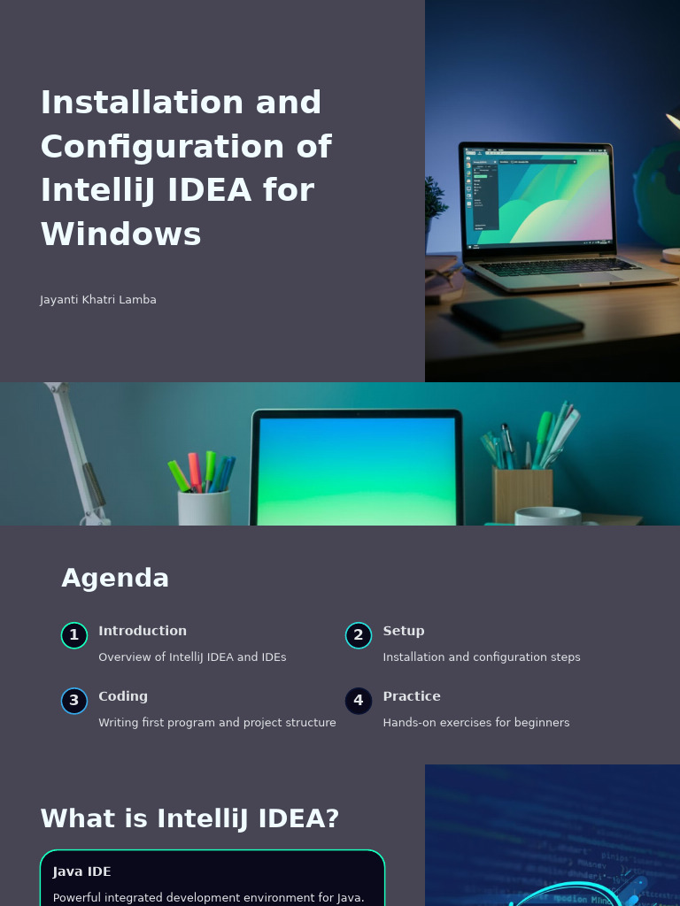 Installation-and-Configuration-of-IntelliJ-IDEA (28sept2024) | PDF | Integrated Development ...
