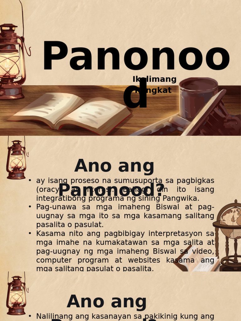 Group 5 Panonood | PDF