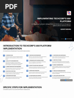 Implementation Plan For TechCorp's IAM Platform | PDF