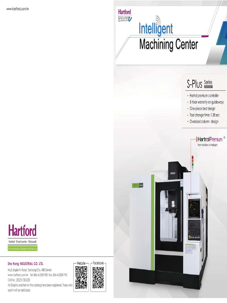 Vertical_Machining_Center_S_PLUS_Series | PDF