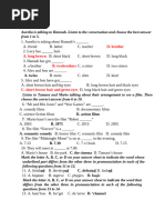 KGL B1 Contest Sample Test Paper | PDF