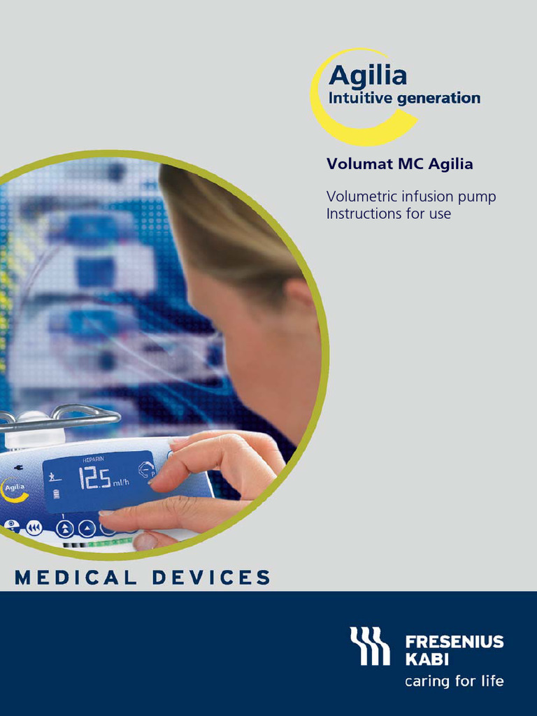 3387-7 IFU Volumat MC Agilia INT V2 | PDF | Intravenous Therapy | Pump