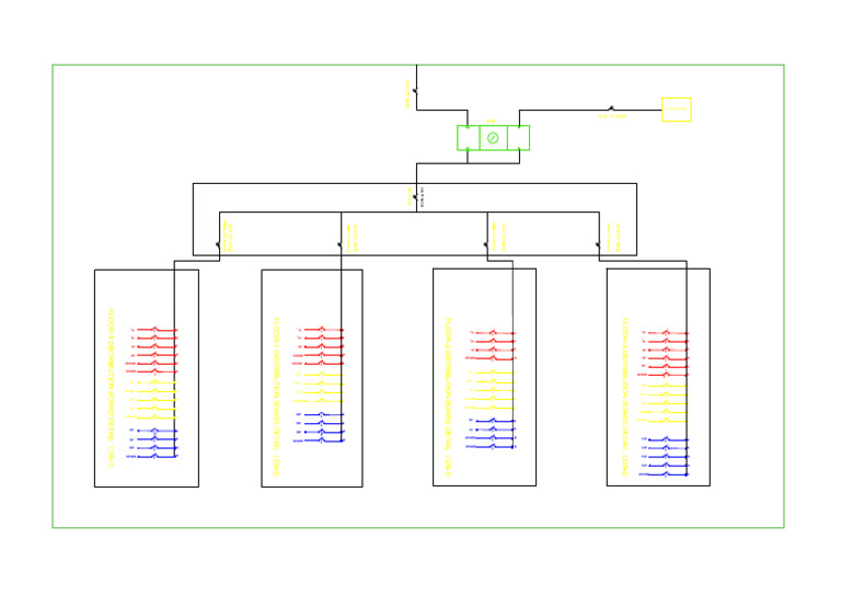 SINGLE LINE DIAGRAM- DISTRIBUTION DETAIL Model | PDF