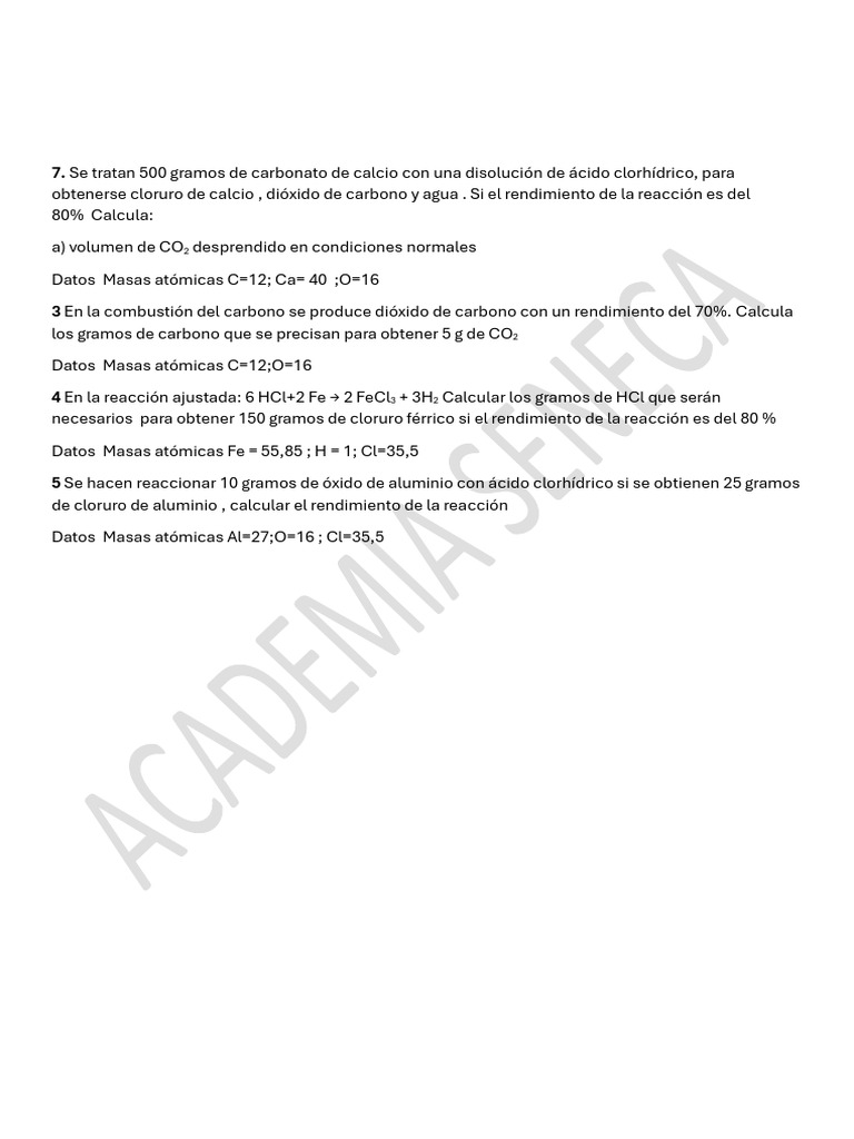 Re Acci Ones Qui Micas 8 | PDF