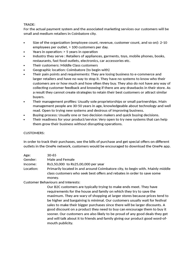 ICP | PDF | Retail | Marketing