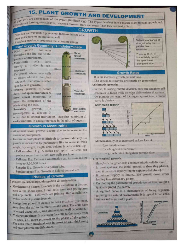 Plant Growth and Development | PDF